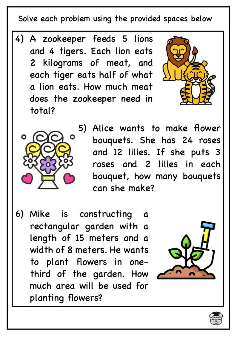 14 Page Printable Engaging BIDMAS Challenge: Solve Hard Word Problems ...