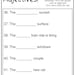 8 Printable Fill in the Adjective English Worksheets! Fill in the Blank ...