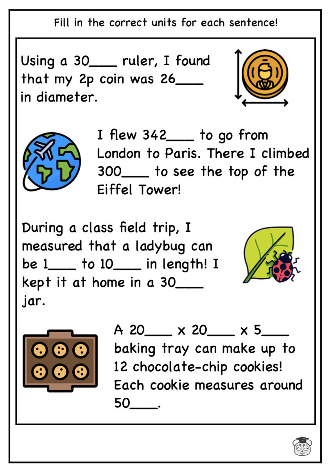 7 Page Printable Mastering Metric Length Conversion: Solve, Compare ...