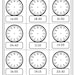 4 Page Printable Time-telling Fun: Draw Clock Hands for 24-hour Times ...