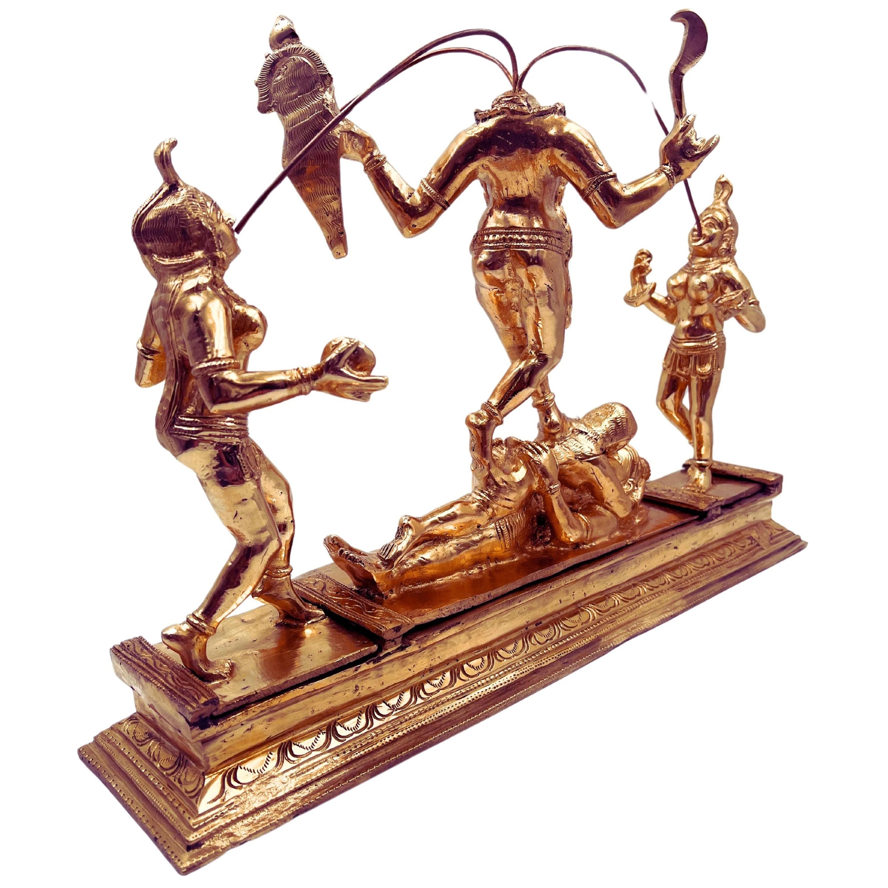 Bhunes Bronze Chhinnamasta Idols, Chhinnamastika Murti, Prachanda ...