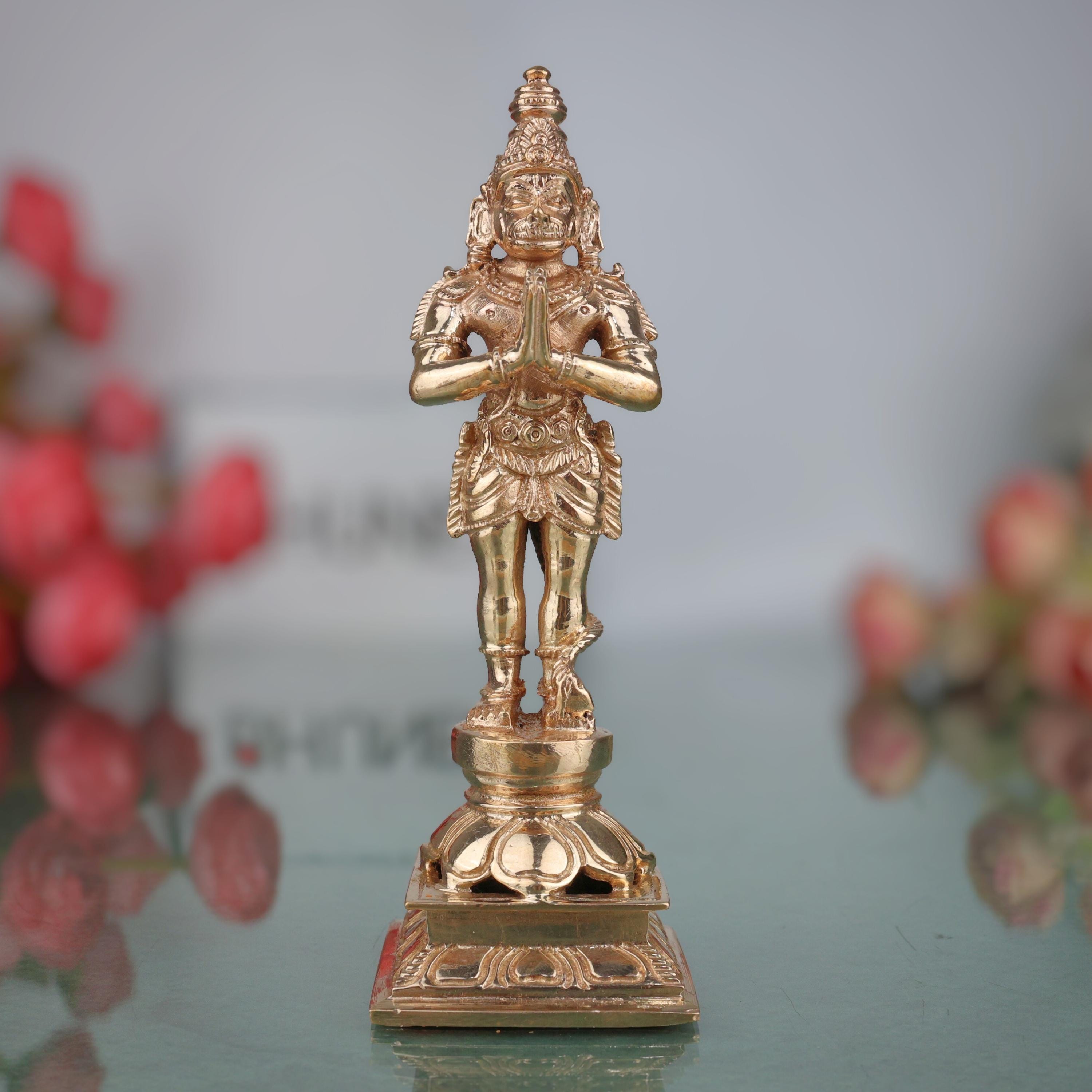 Bronze Hanuman Idol | Anjaneya Statue | Maruti Murti | Bajrangbali ...