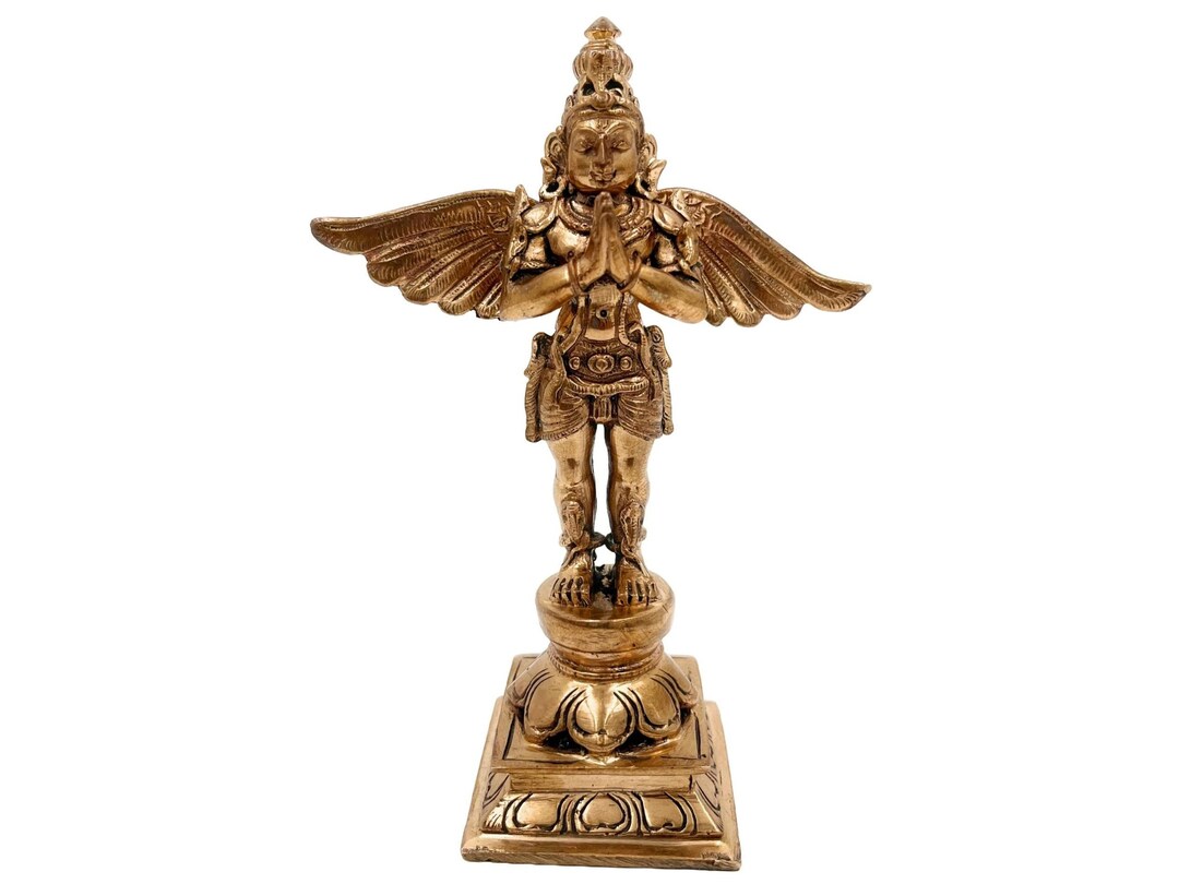 Bhunes Bronze Lord Garud Dev Idols, Garuddev Statue, Garuda Silai, Gold ...