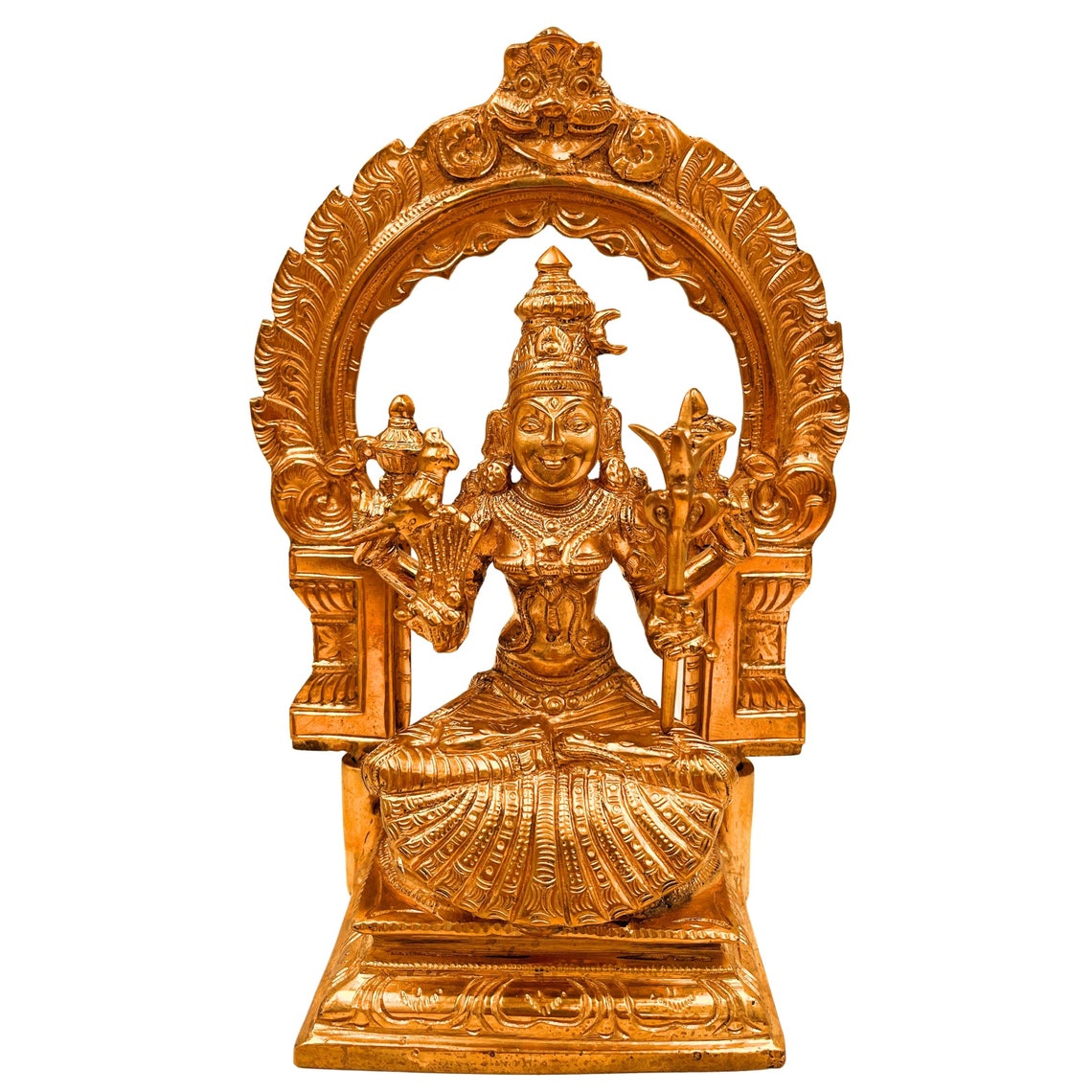 Bhunes Bronze Goddess Kamakshi Silai, Kamakhya Idols, Ashtadhatu Raja ...