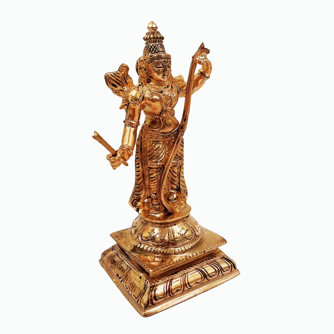 Bhunes Bronze Lord Rama Statue, Ram Idols, Ram Ji Ki Murthi for Home ...