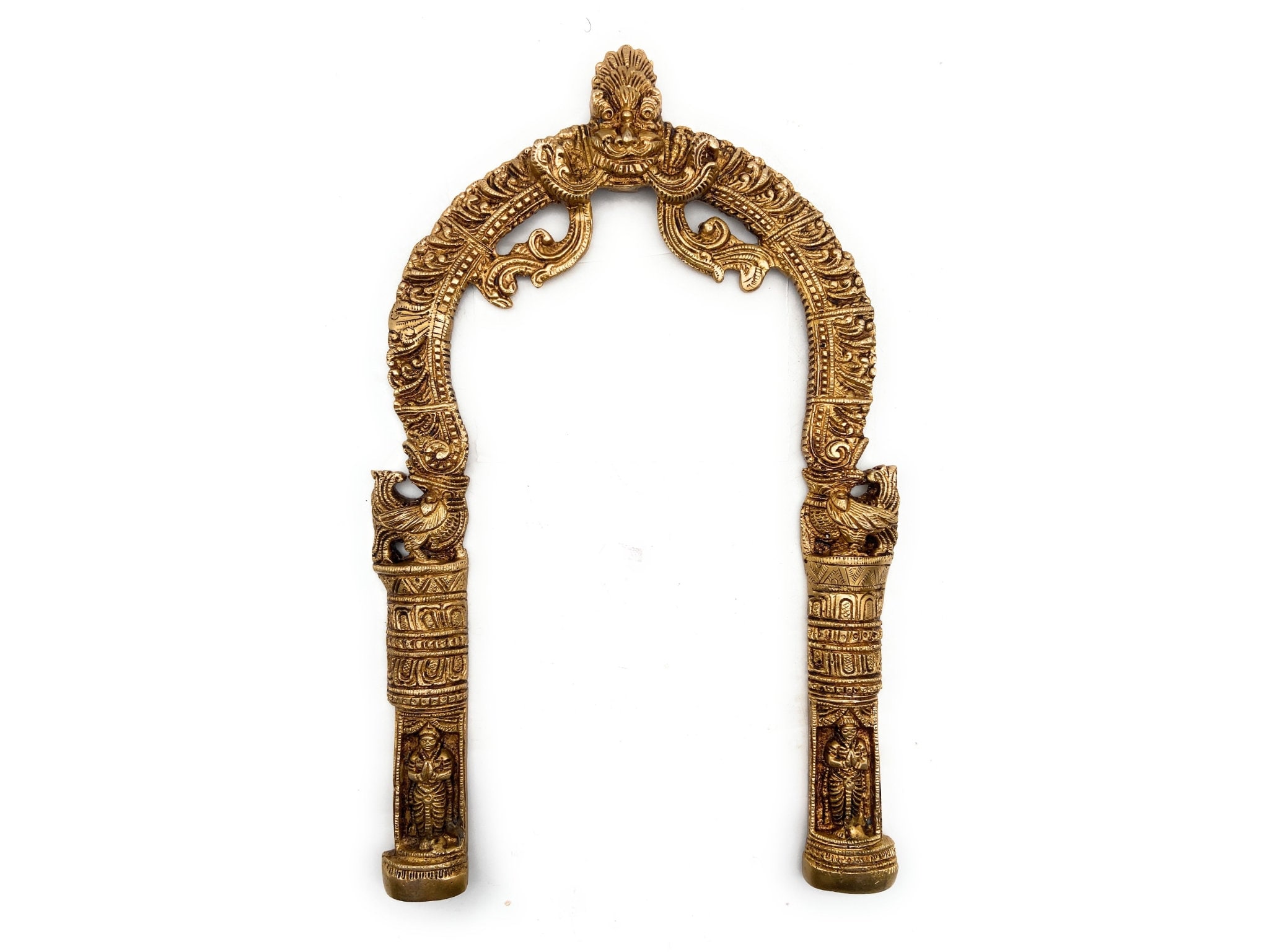 Bhunes Brass Prabhavali Frame Arch Wall Hanging Prabhawal for Home ...