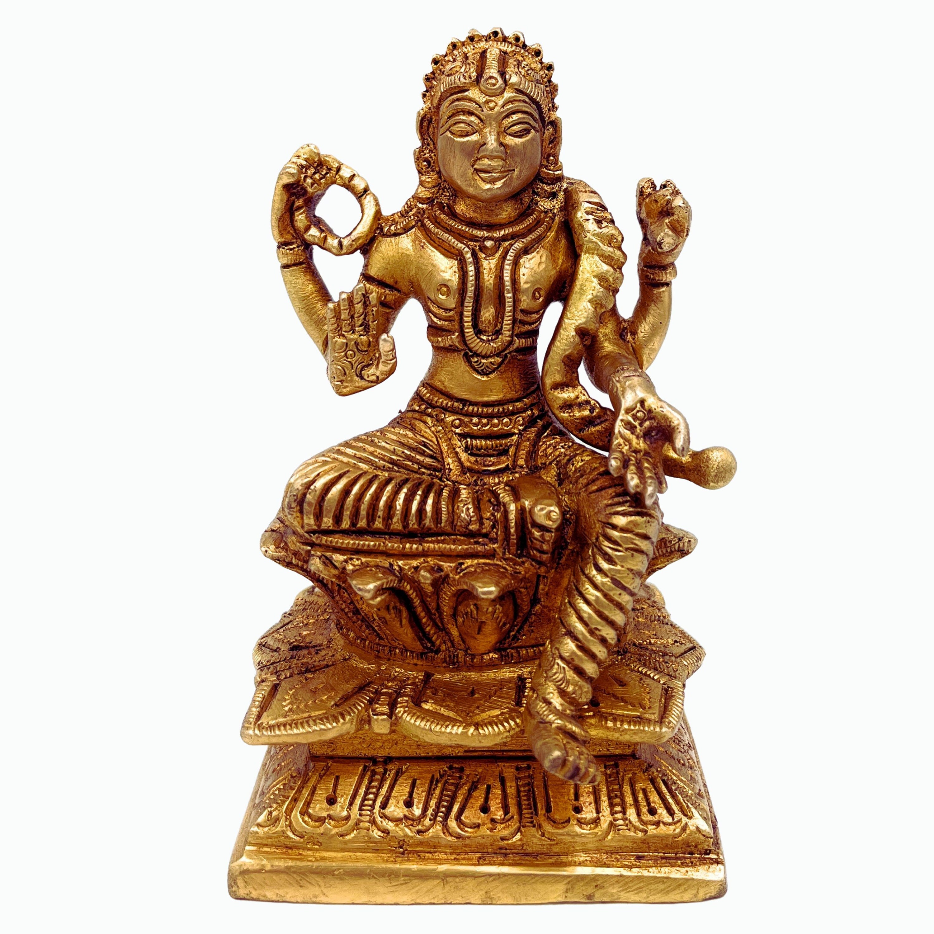 Bhunes Brass Bala Tripurasundari Idols, Balambika, Bala Tripura Sundari ...