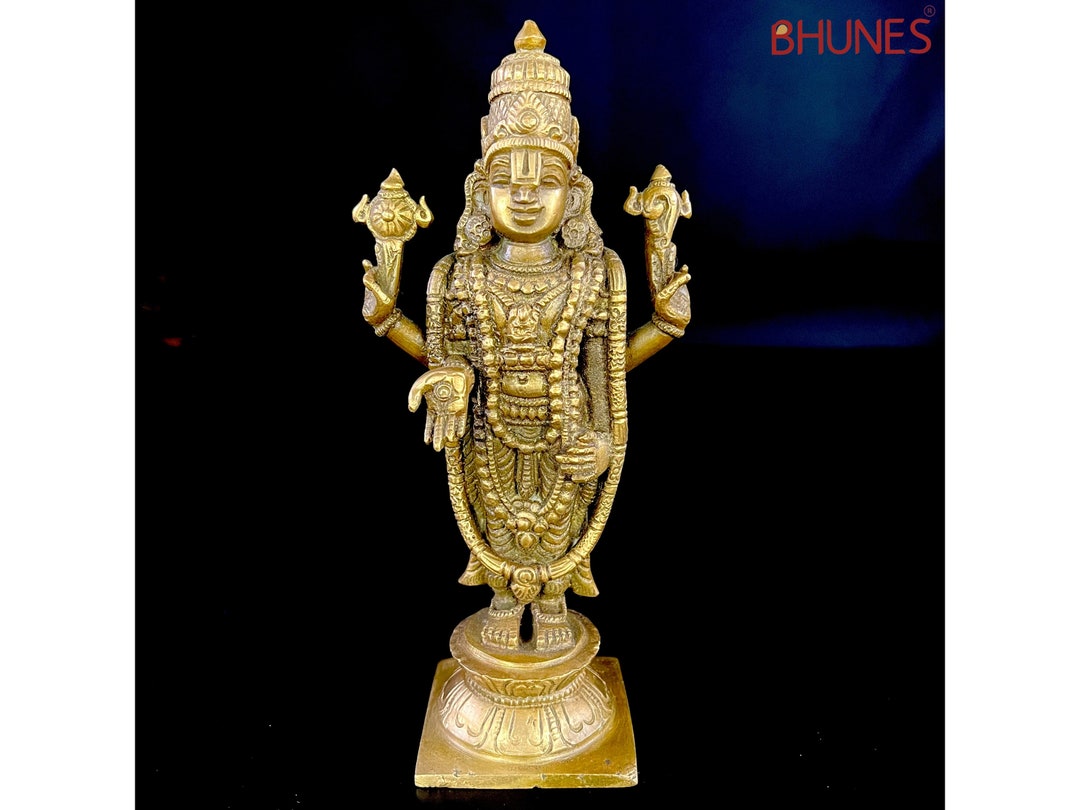 Bhunes Bronze Tirupati Balaji Idols Vanketashwara Lord Govinda ...