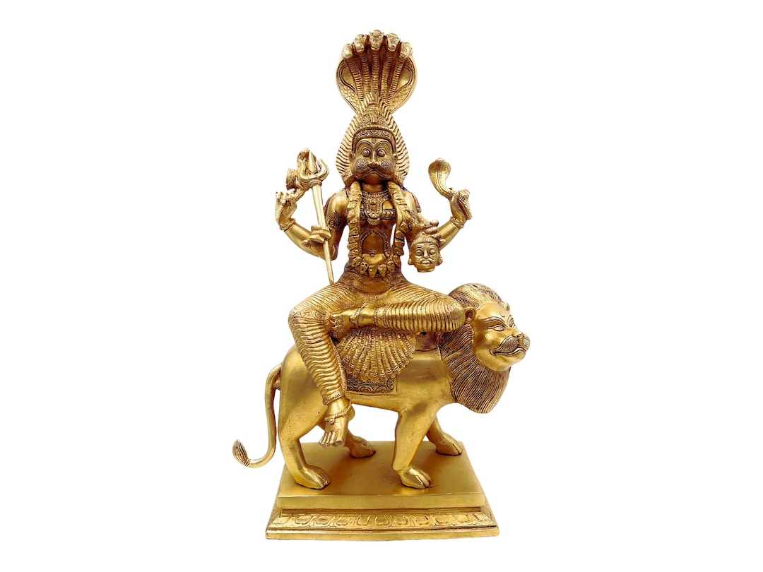 Bhunes Brass Pratyangira Idols, Narasimhi Statue, Bhadrakali, Nikumbala ...