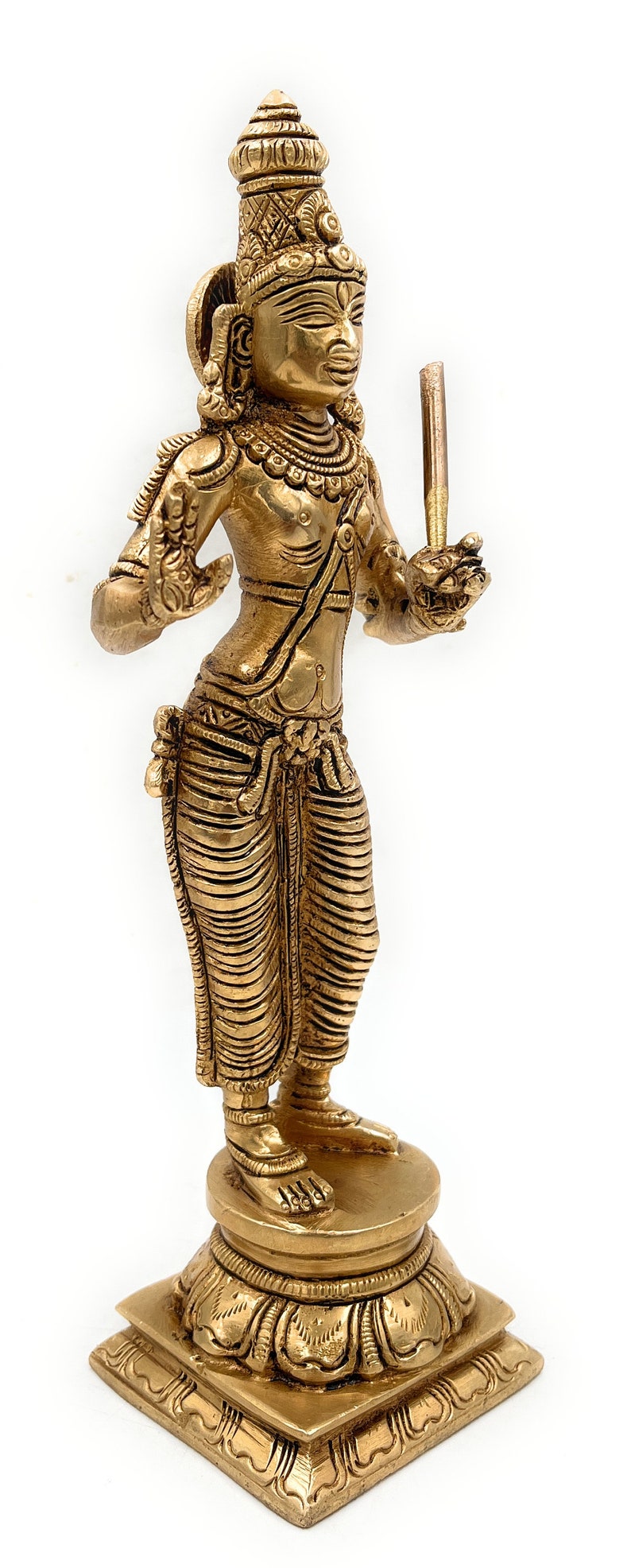 Bhunes Brass Lord Balaram Idols, Balram Ji Ki Murti, Home Decor, Gold ...