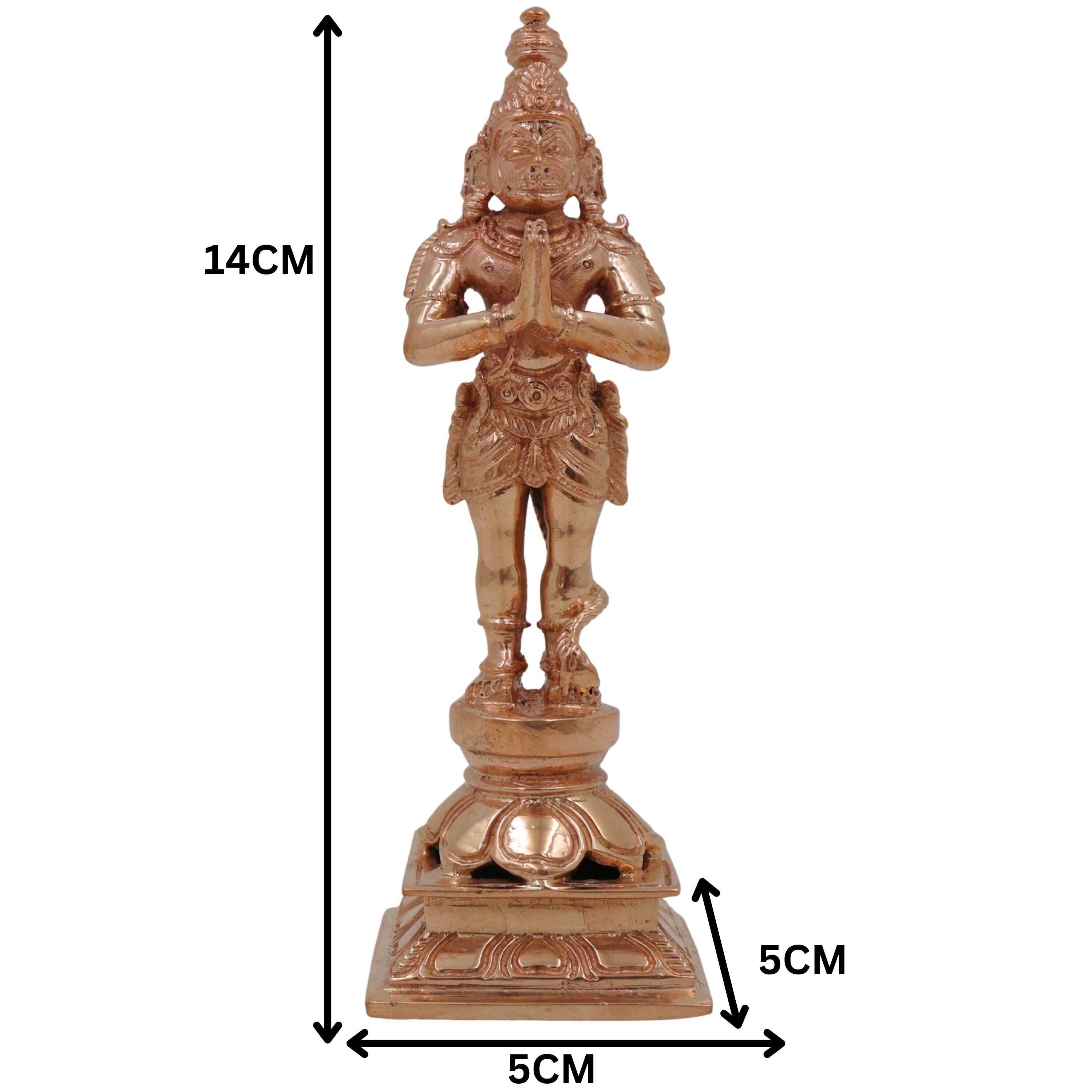 Bronze Hanuman Idol | Anjaneya Statue | Maruti Murti | Bajrangbali ...