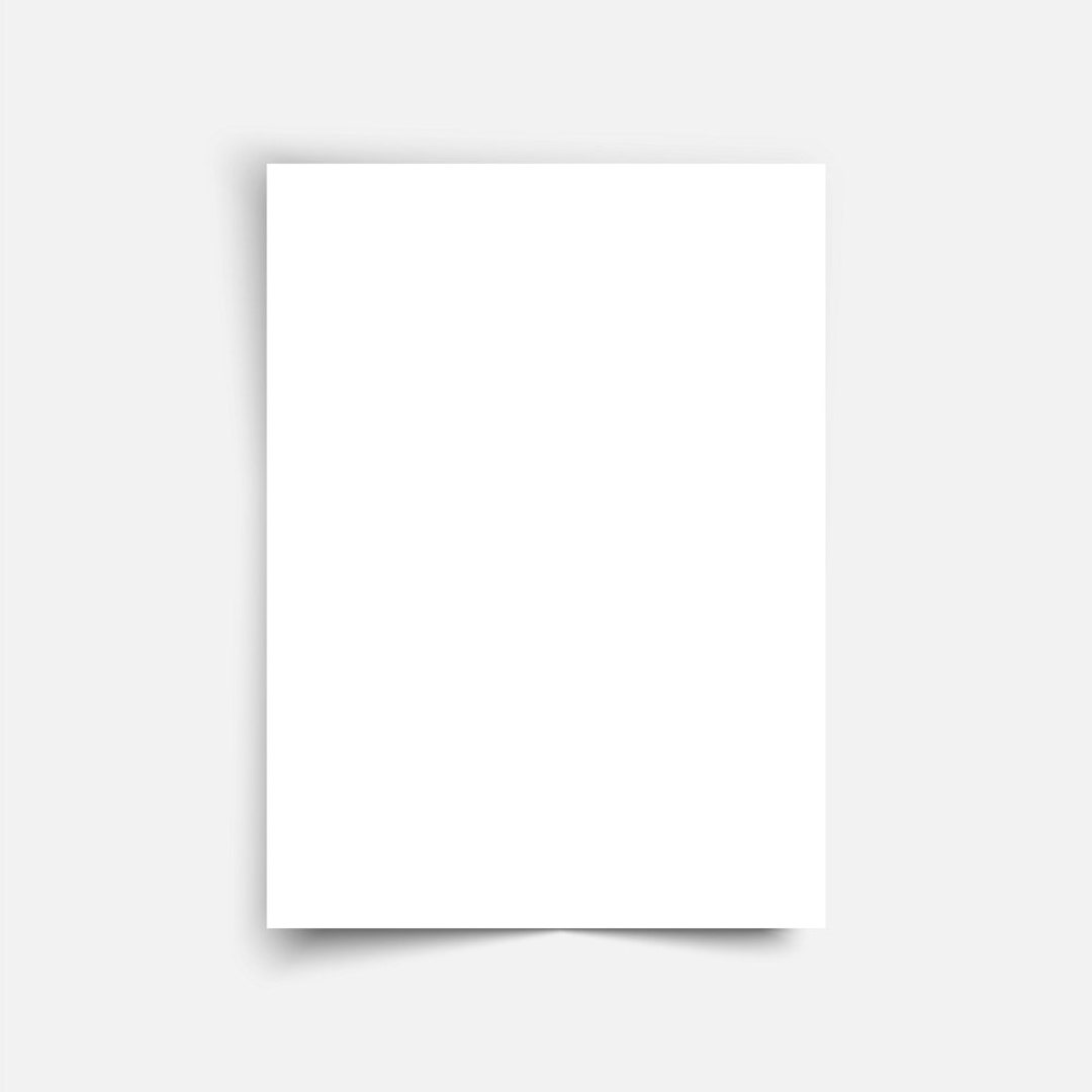 Cover Sheet - Back Cardboard White A4 300g/sqm 50 Pieces - Etsy