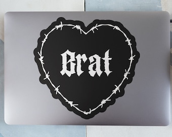 Brat Vinyl Decal - Etsy