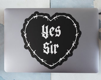 Yes Sir Sticker - Etsy