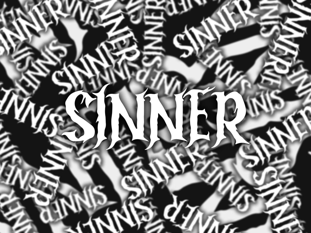 SINNER Car Decal for Window Funny Gothic Sticker Metal Vocal Music - Etsy