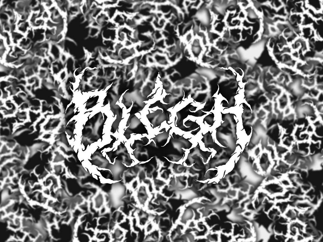 Blegh...but More Metal Car Decal for Window Funny Gothic Sticker Metal ...