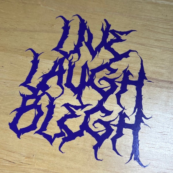 Live Laugh Love Parody - Etsy