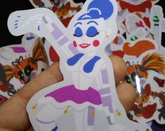 Ooak Custom BJD FNAF Five Nights at Freddys Ballora Doll Merch Fan ...