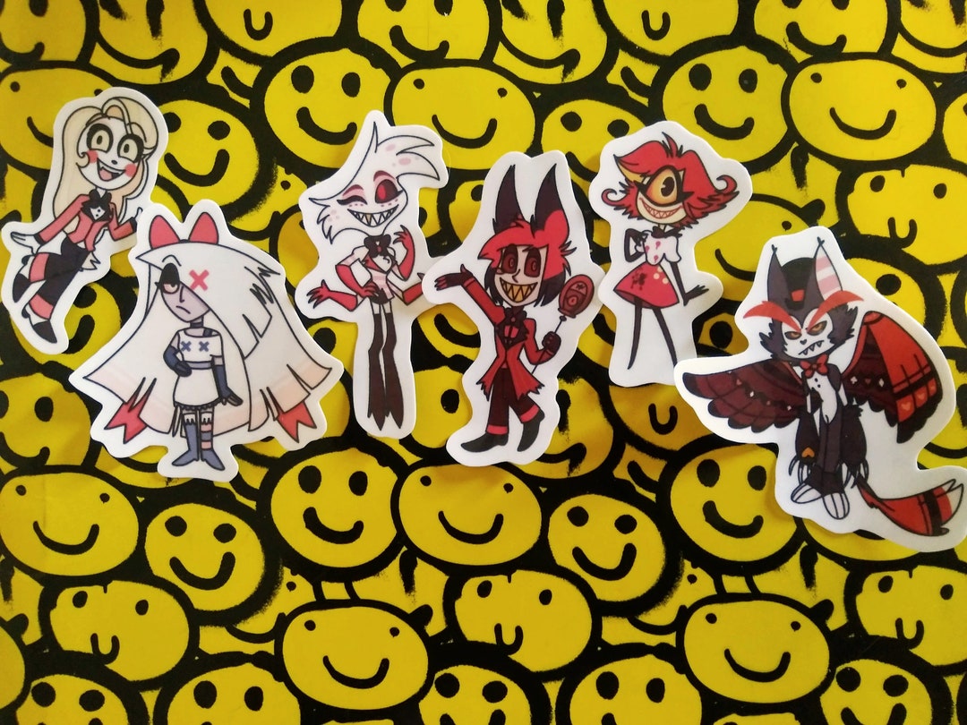 Mini Hazbin Hotel Stickers - Etsy