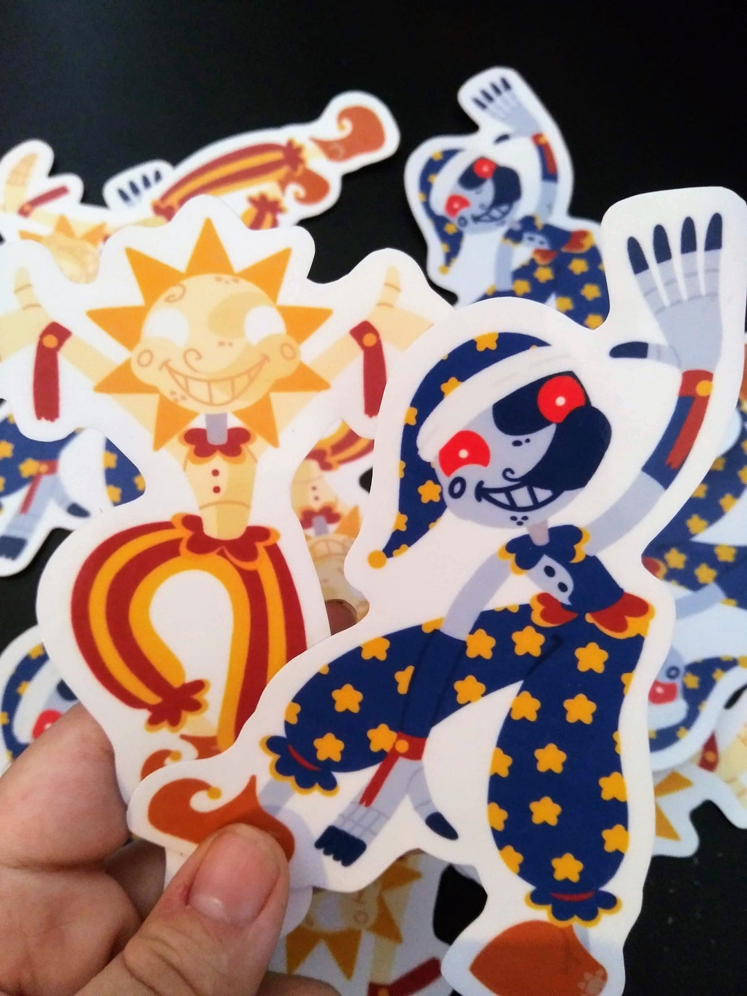 Sun and Moon Stickers - Etsy