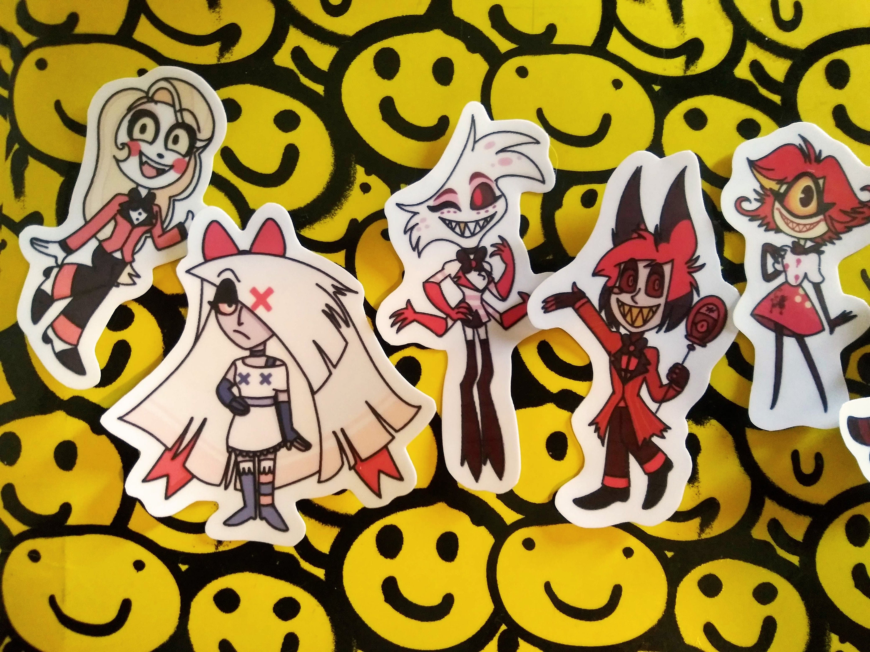 Mini Hazbin Hotel Stickers - Etsy