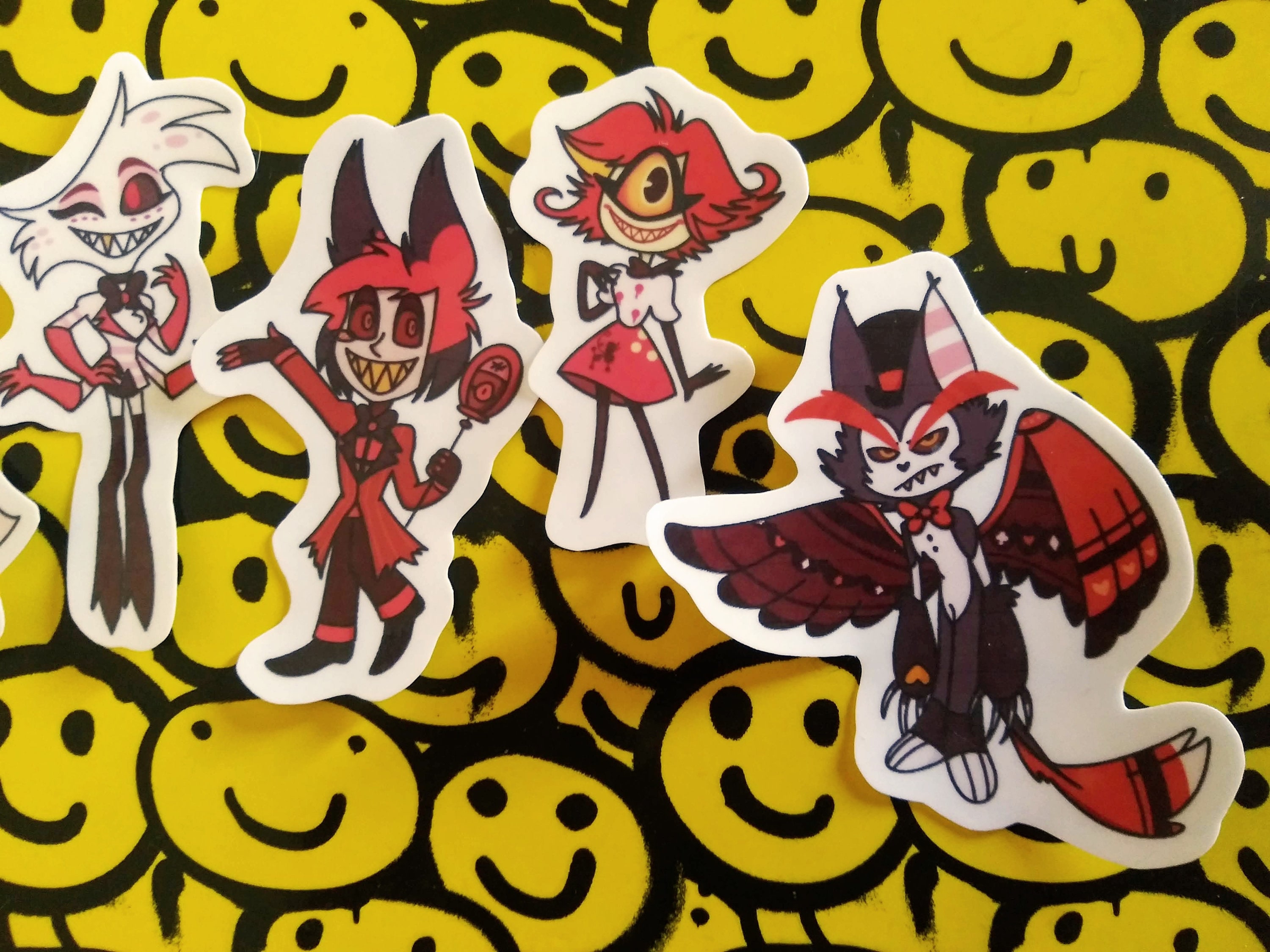 Mini Hazbin Hotel Stickers - Etsy