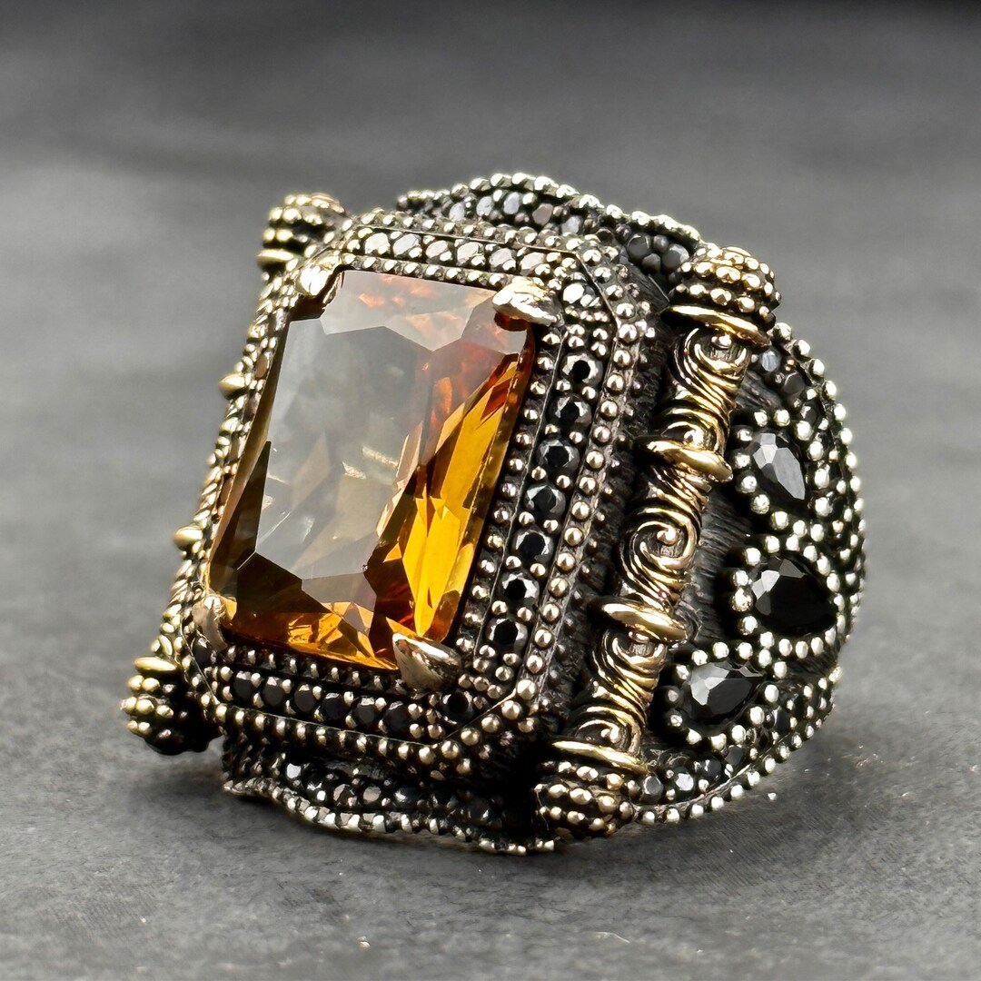 Handmade Sultanite Ring: 925 Sterling Silver Gemstone Ring - Etsy