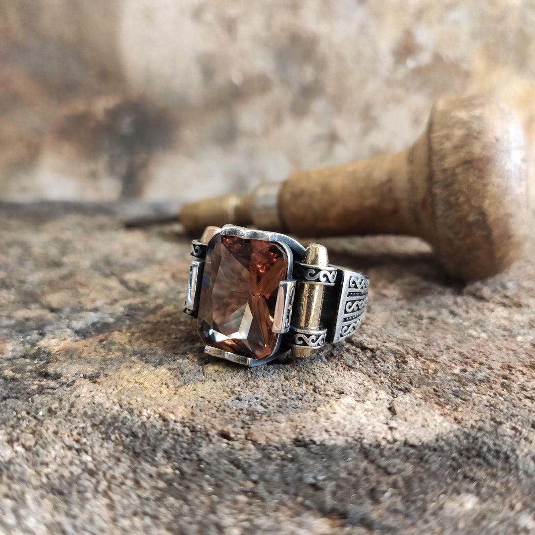 Sultanit Ring,men's Silver 925 Sterling Sultanit Gemstone Ring,5 ...