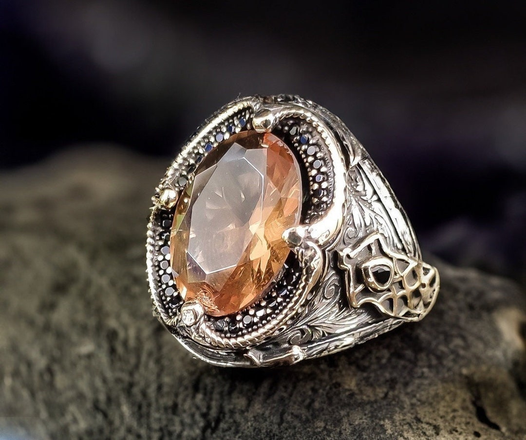 Sterling Silver Sultanit Luxury Silver Ring,very Rare Ring,rare ...