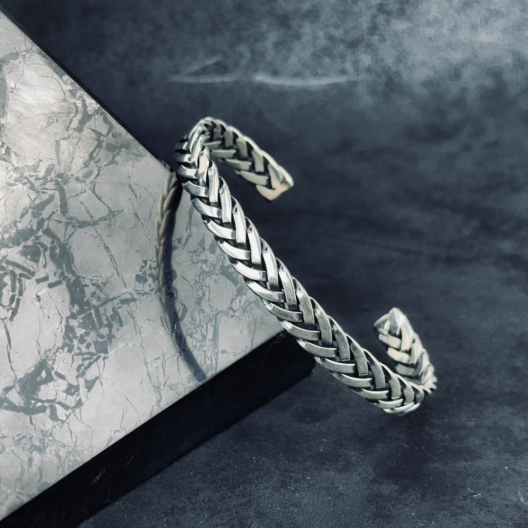 Byzantine Bracelet,silver Ancient Rome Bracelet,olive Branch Sterling ...