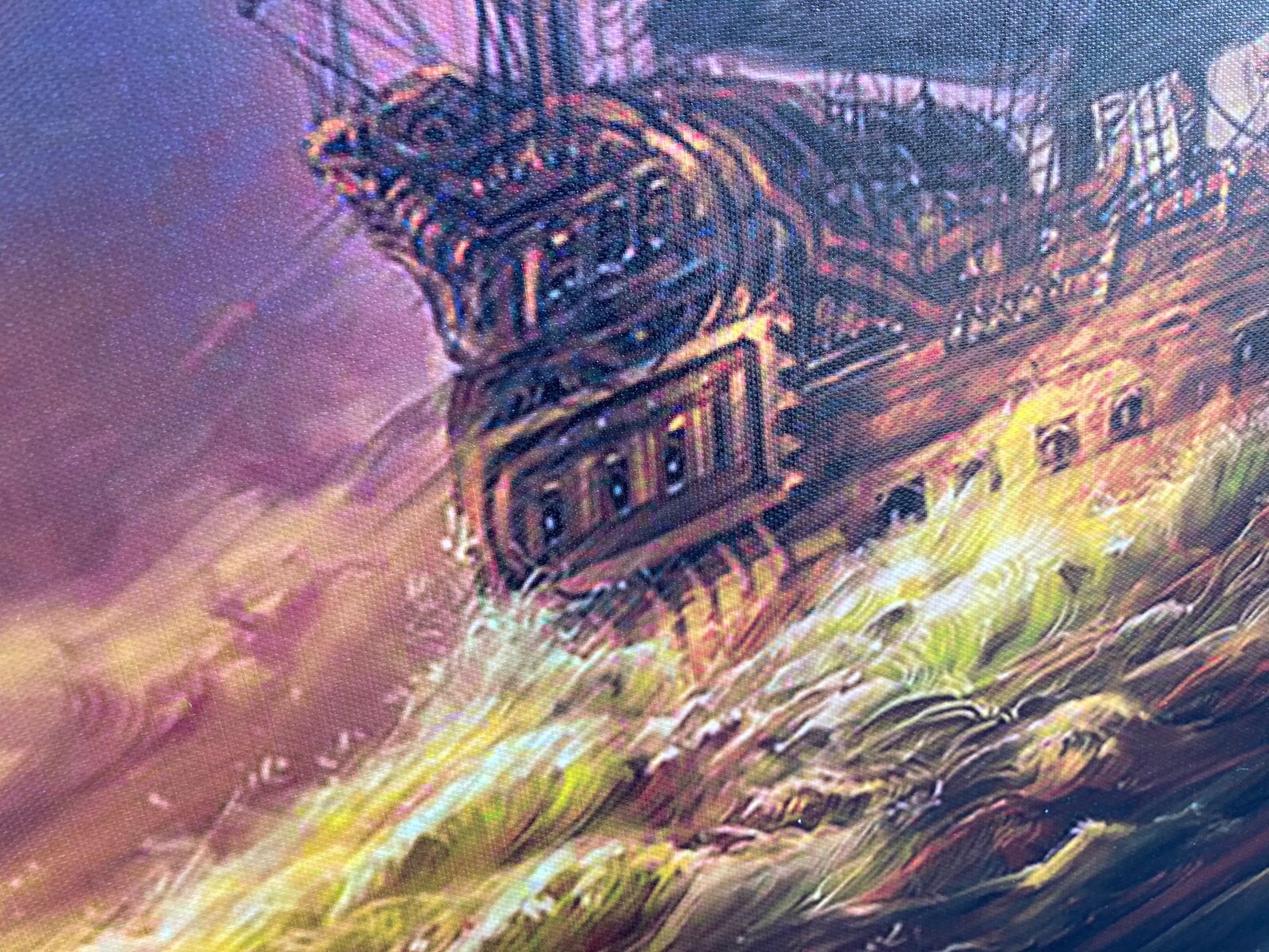 Ship Canvas Painting Pirate Ship Painting Sailing Painting - Etsy