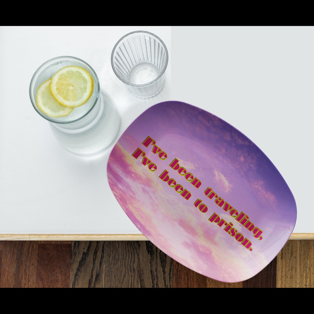 RHONY Serving Platter- I've Been to Prison - Luann De Lesseps - Etsy