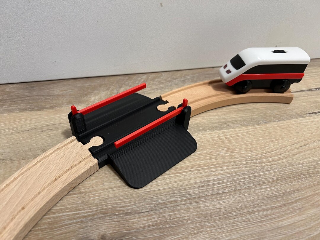 3D Printed Train Level Crossing – Compatible With IKEA Lillabo Train ...