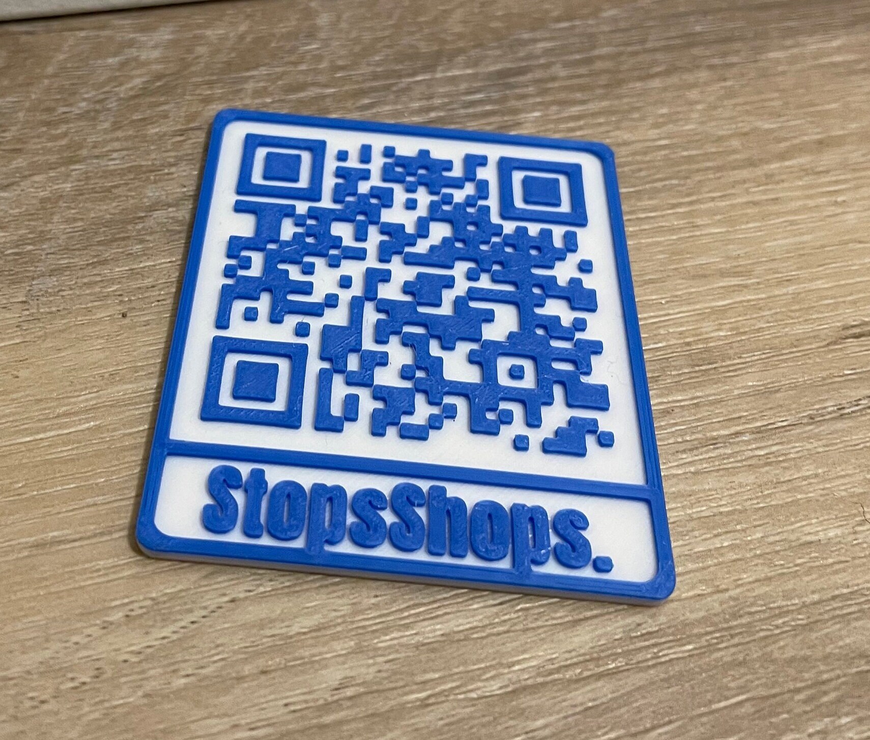 Custom 3D Printed QR Codes - Etsy