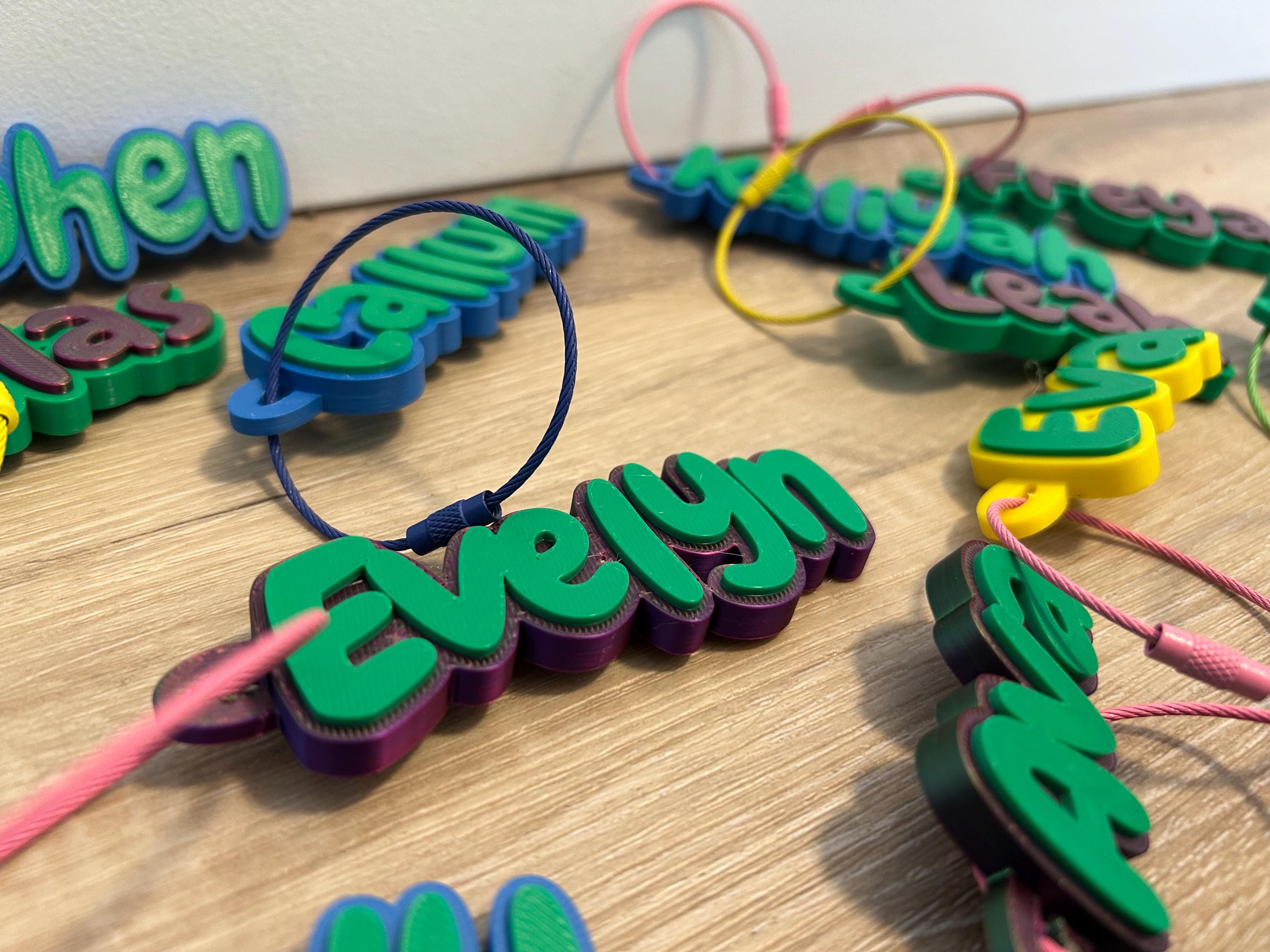 Custom 3d-printed Name Tags for Party Favours - 10 Pack - Etsy