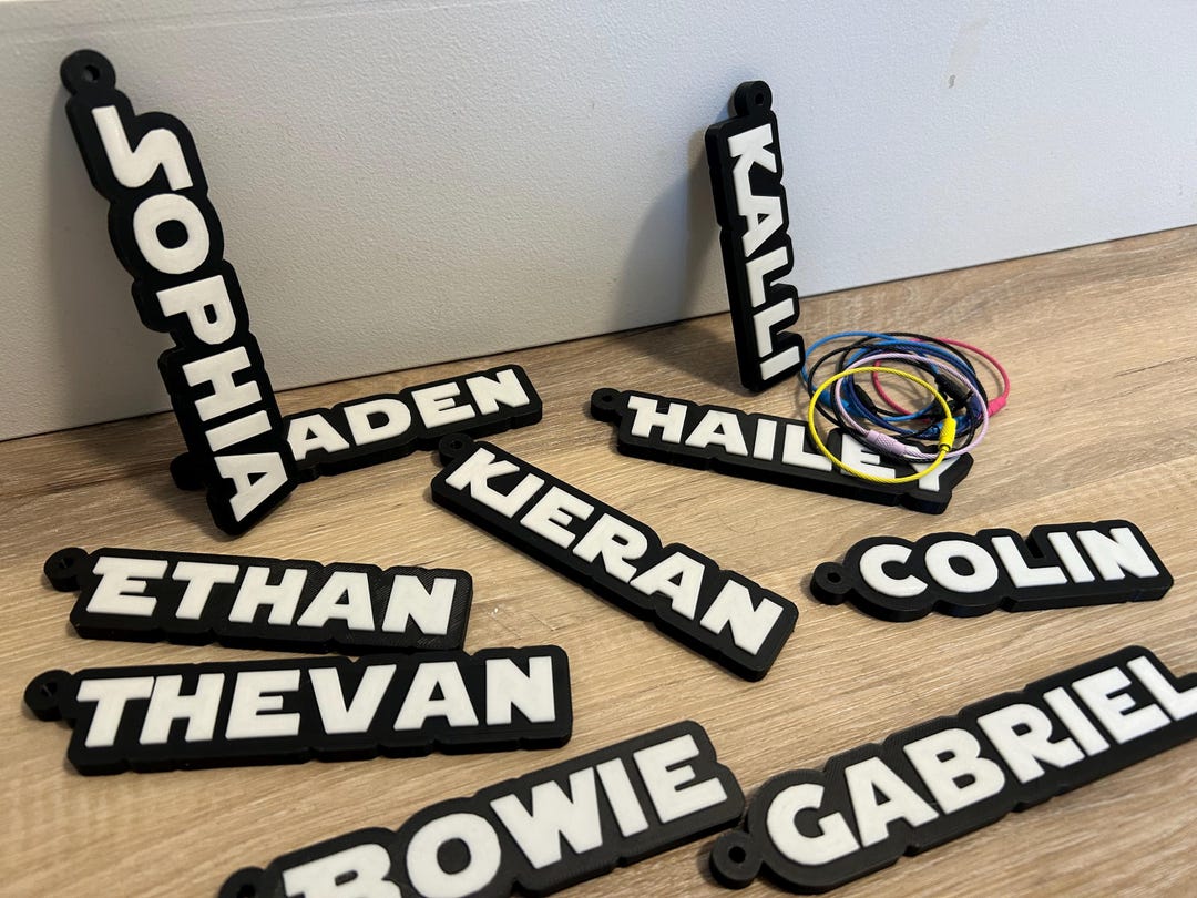 Star Wars Style Custom 3d-printed Name Tags for Party Favours Kids ...