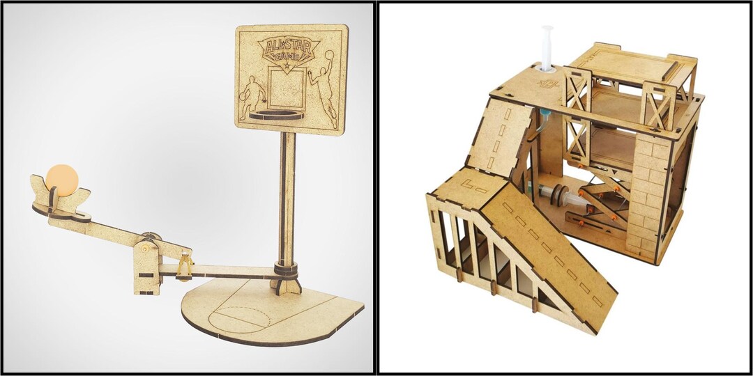 Stem DIY Kits Parking With Elevator, Educational STEM Toy for Kids, Fun ...