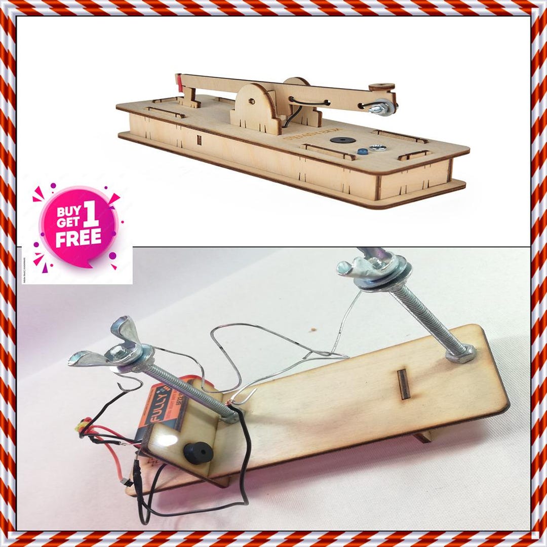 3D STEM DIY Kit: Morse Code & Ring Alarm - Educational Science Toy - Etsy