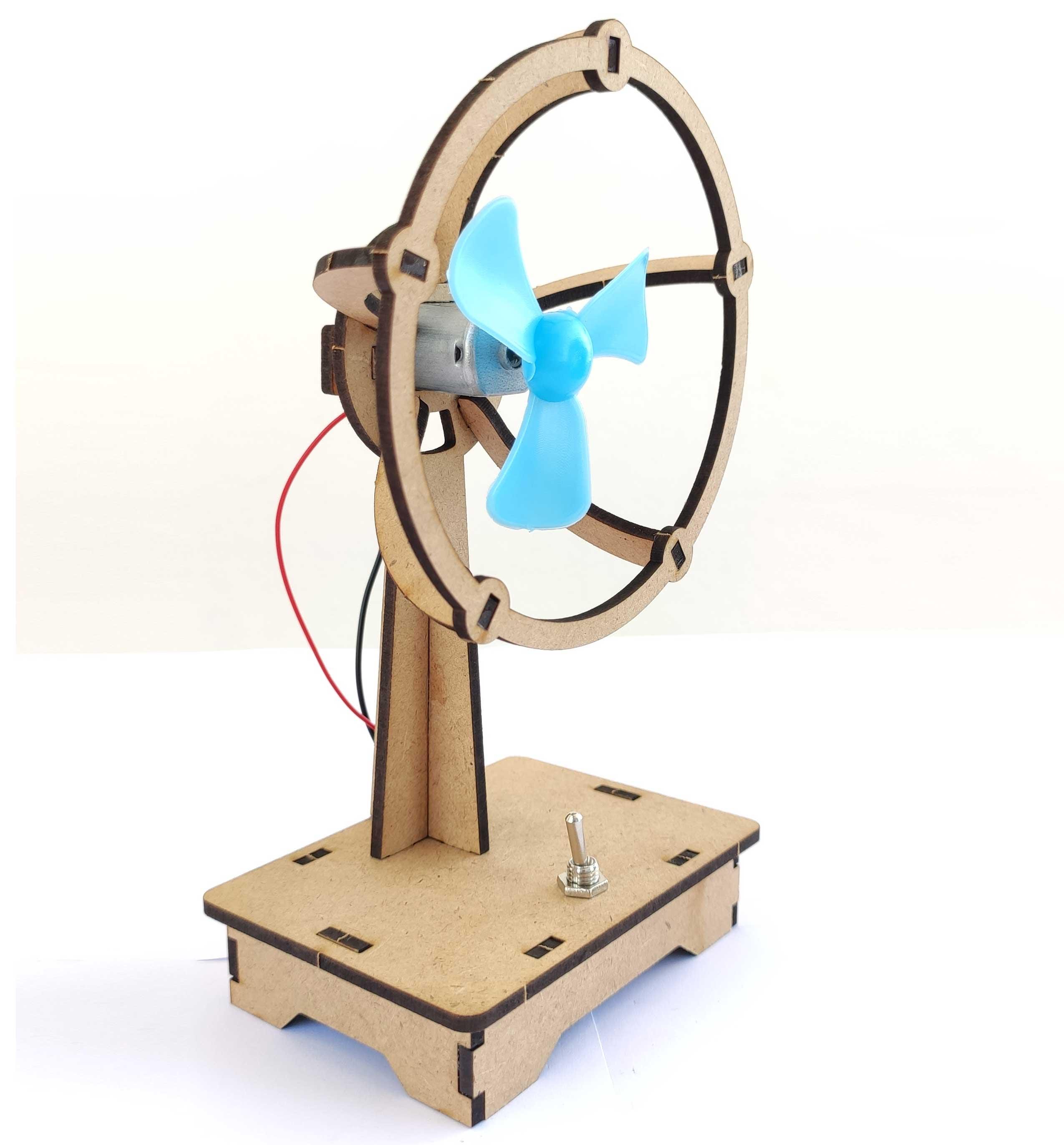 3D Stem DIY Kit Build a Lamp and Variable Speed Oscillating Fan ...