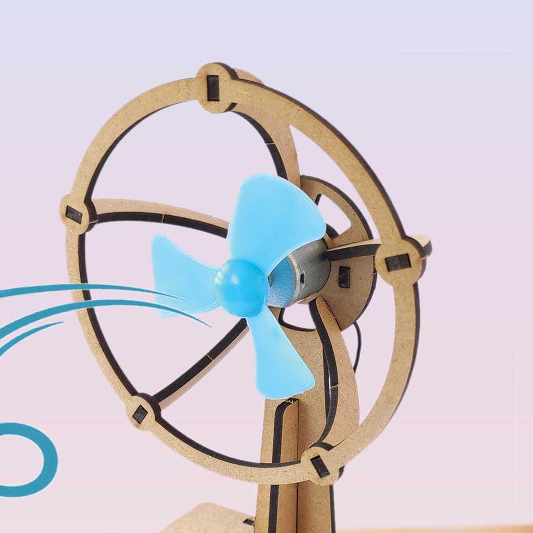 3D Stem DIY Kit Build a Lamp and Variable Speed Oscillating Fan ...