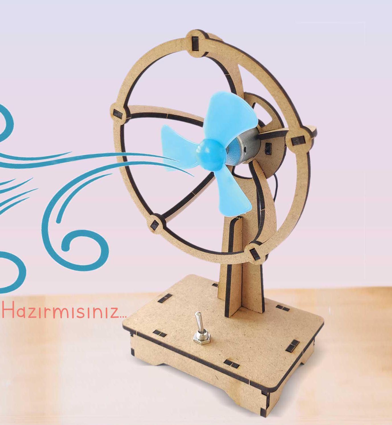 3D Stem DIY Kit Build a Lamp and Variable Speed Oscillating Fan ...