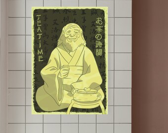 Uncle Iroh Poster - Etsy