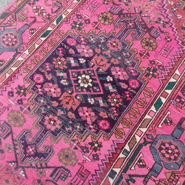 Pink Vintage Rugs - Etsy