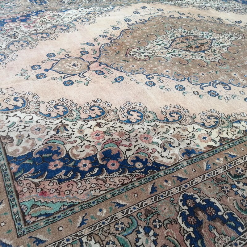 Persian Blue Rug - Etsy