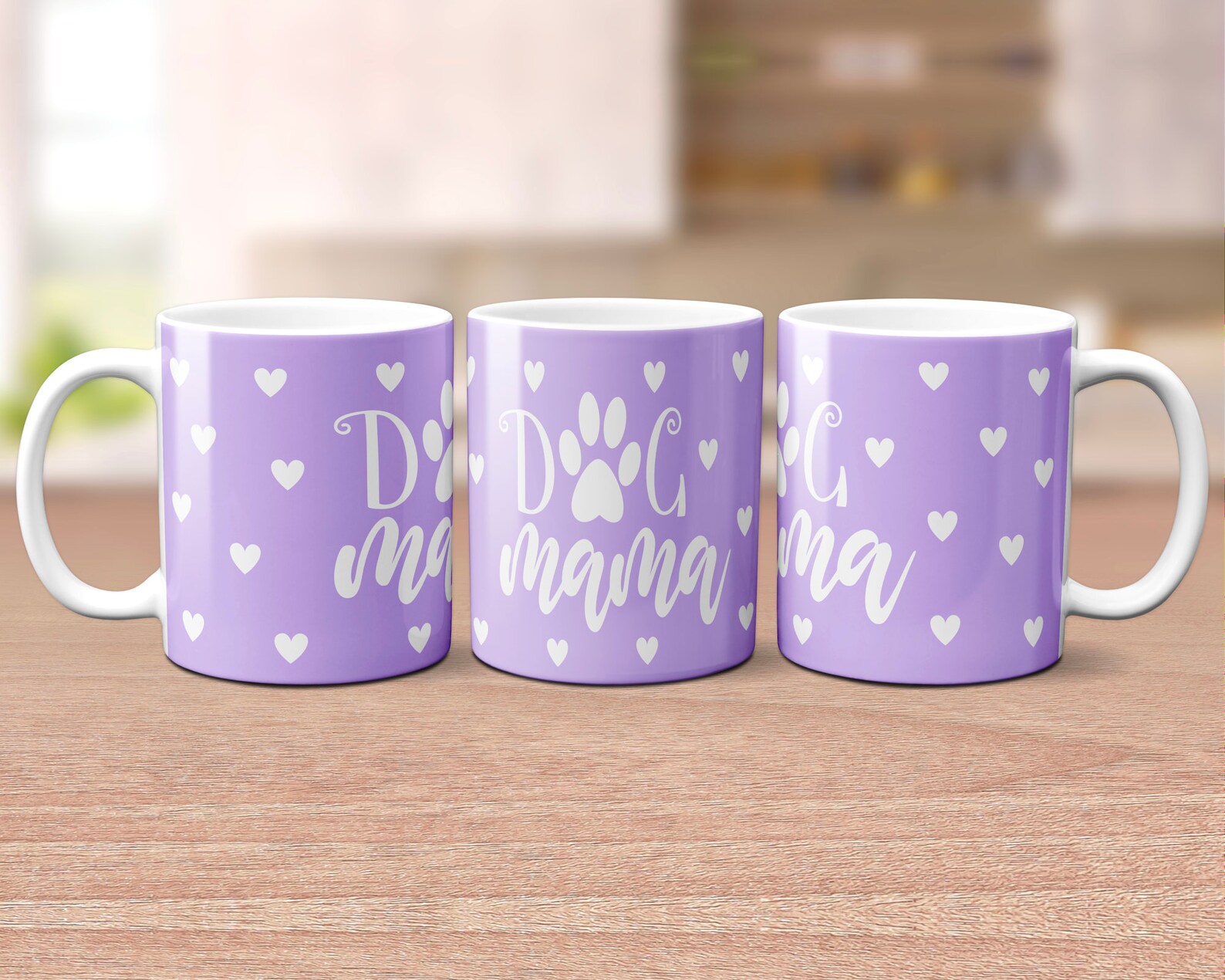 Cricut Mug Press SVG Template for Infusible Ink Sheet,dog Mama Full Mug ...