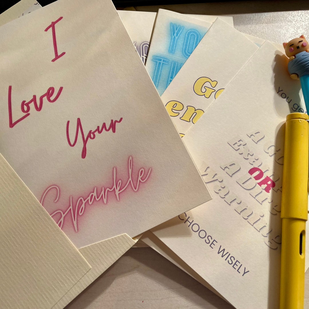 Friendly February Printable Cards (digital Downloads) - Etsy