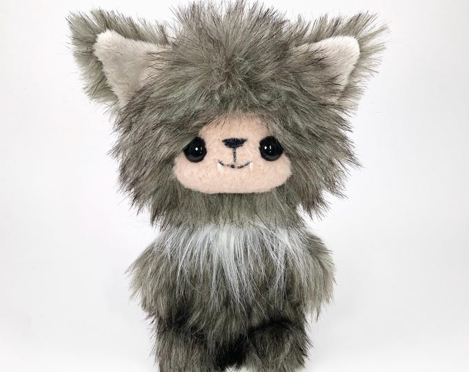 Cute Werewolf | Mikku, Stuffed Animal, Plush Toy, Unique, Handmade ...