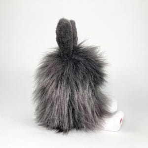 Rabbit Monster (dark Gray) | Mikku, Stuffed Animal, Plush Toy, Unique ...