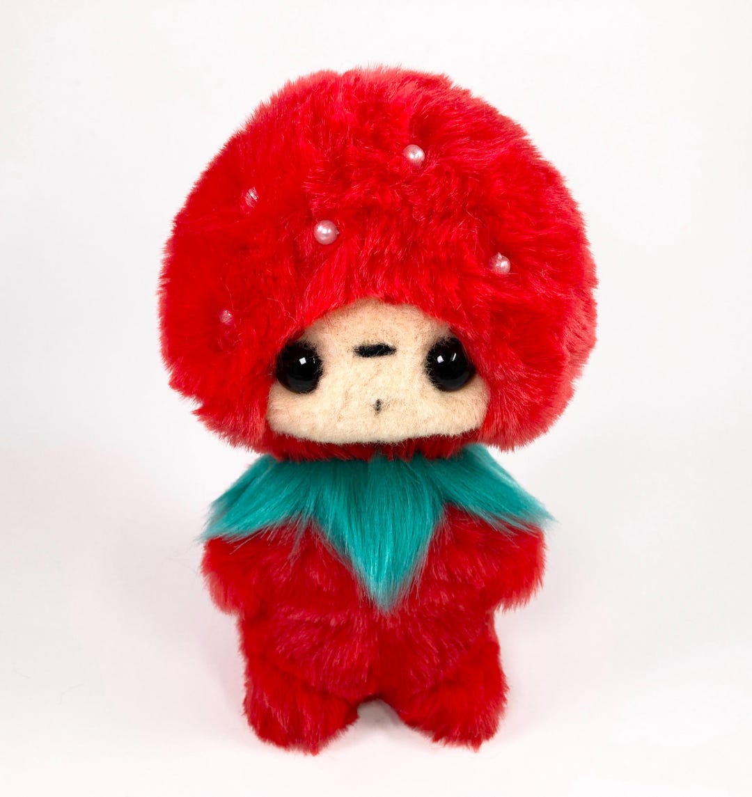 Cute Strawberry | Mikku, Stuffed Animal, Plush Toy, Unique, Handmade ...