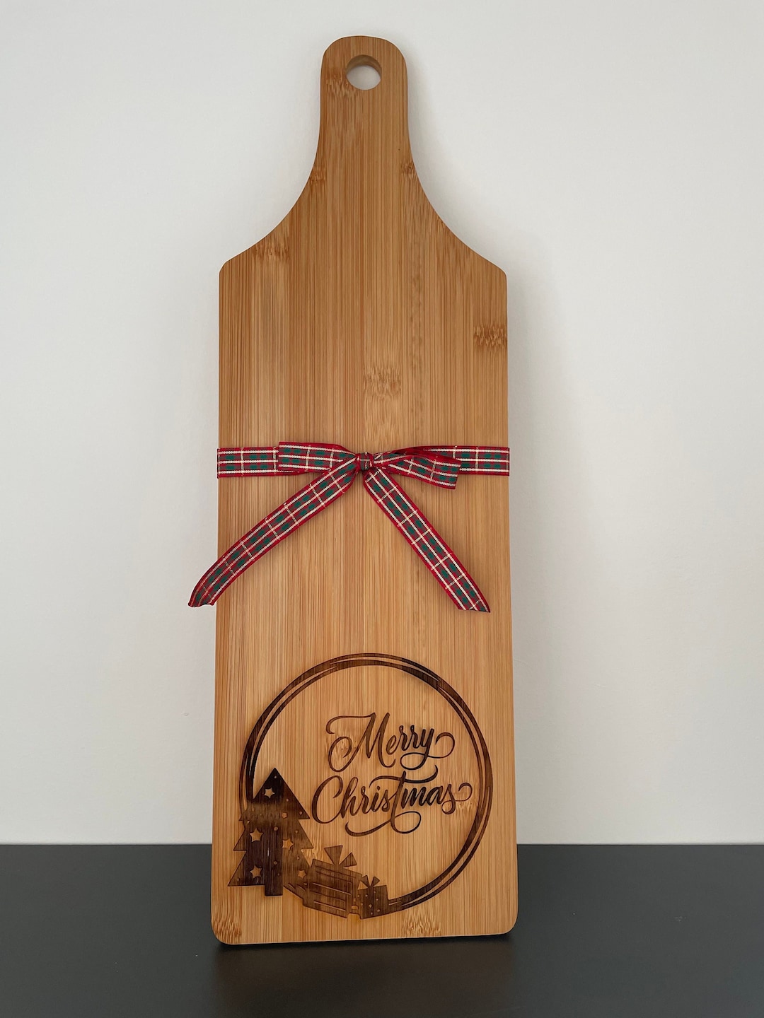 Merry Christmas Serving Board - Etsy